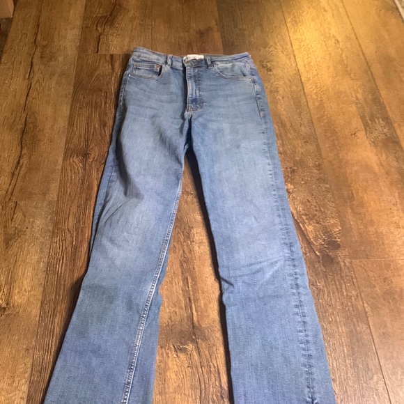 Zara | Jeans | Zara Split Hem Jeans | Poshmark